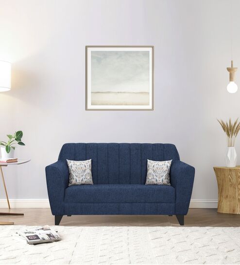 Buy Java Fabric 2 Seater Sofa In Pink Colour Online - Contemporary 2 ...