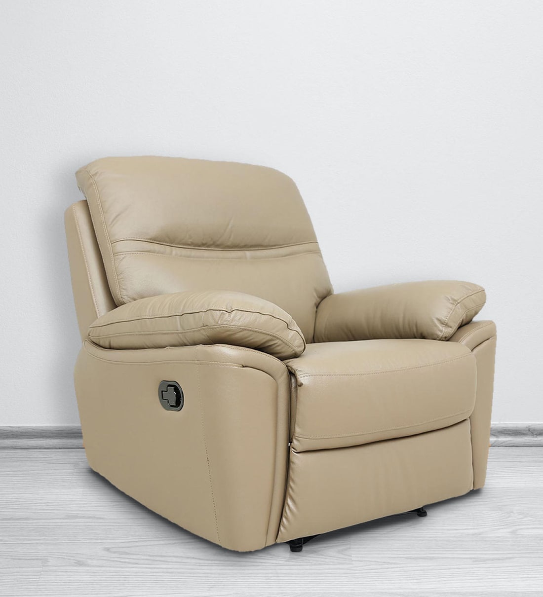 Buy Jerry 1 Seater Recliner in Taupe Colour at 41% OFF by Star India ...