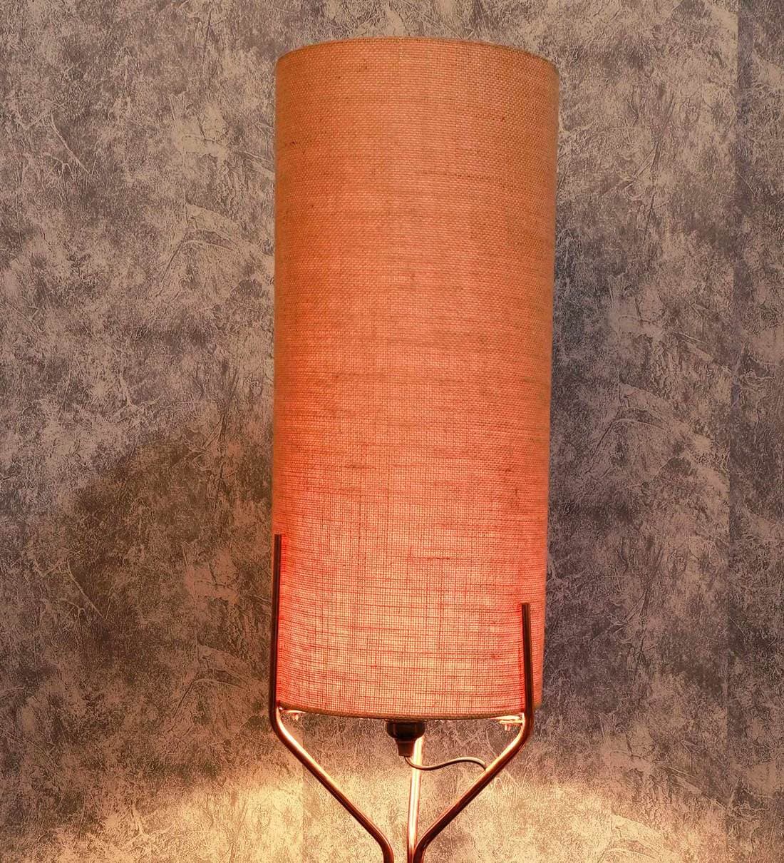 Buy Roman Brown Fabric Solid Lampshade By Grated Ginger Online - Solid ...