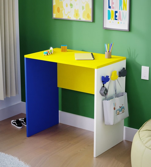 Buy Junior Champ Kids Study Table in Blue Colour Online - Kids Study ...