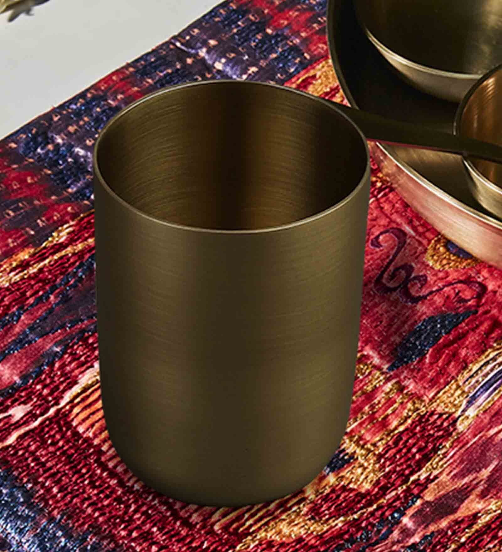 Buy Kansa Cochin 260ml Gold Everyday Glass Online - Everyday Glasses ...
