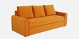 Buy Kedio Velvet Pull-Out Sofa Cum Bed in Rust Colour at 20% OFF by ...