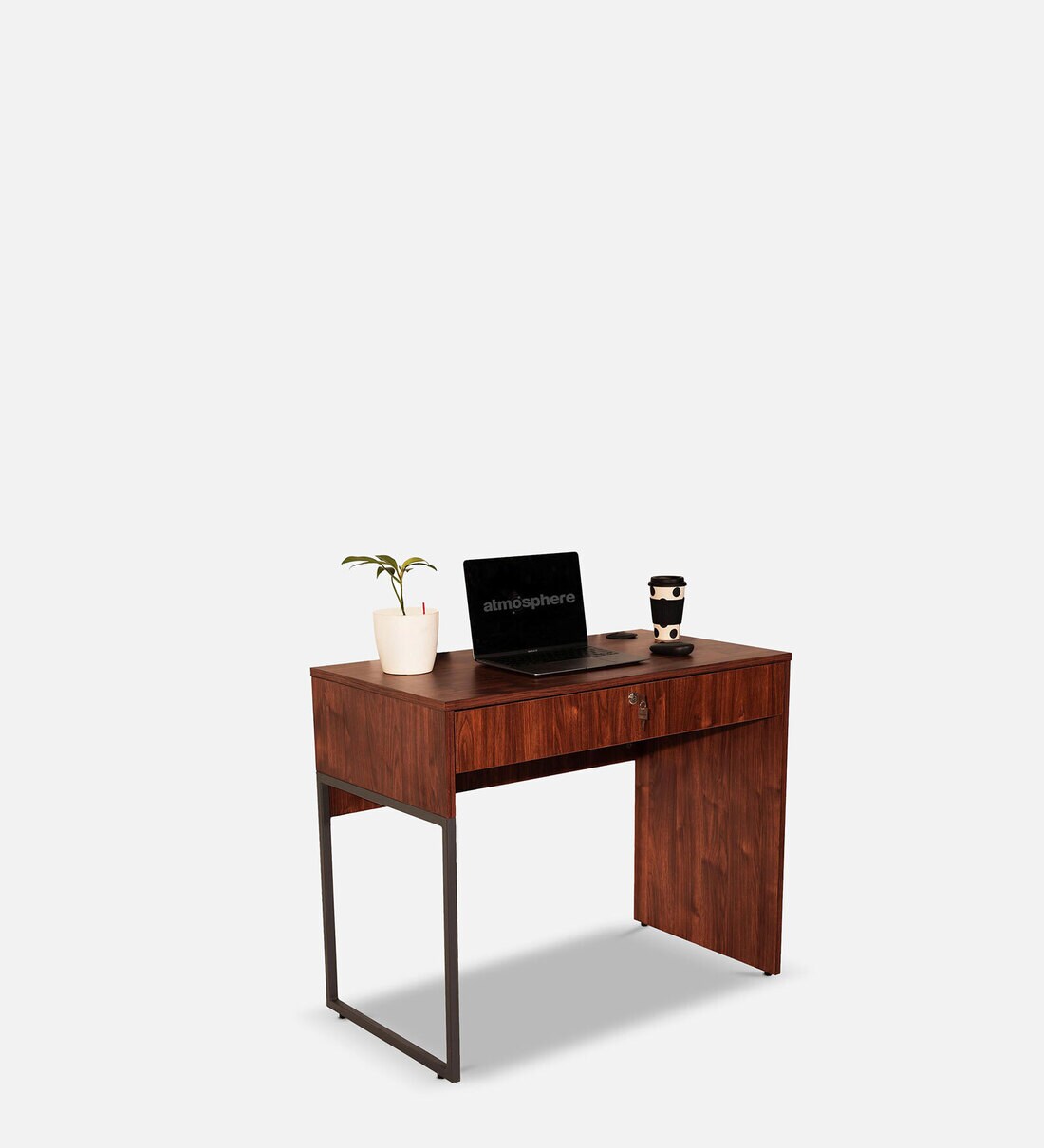Buy Leo Minimalistic Workstation in Brown Colour by Atmosphere at 51% ...
