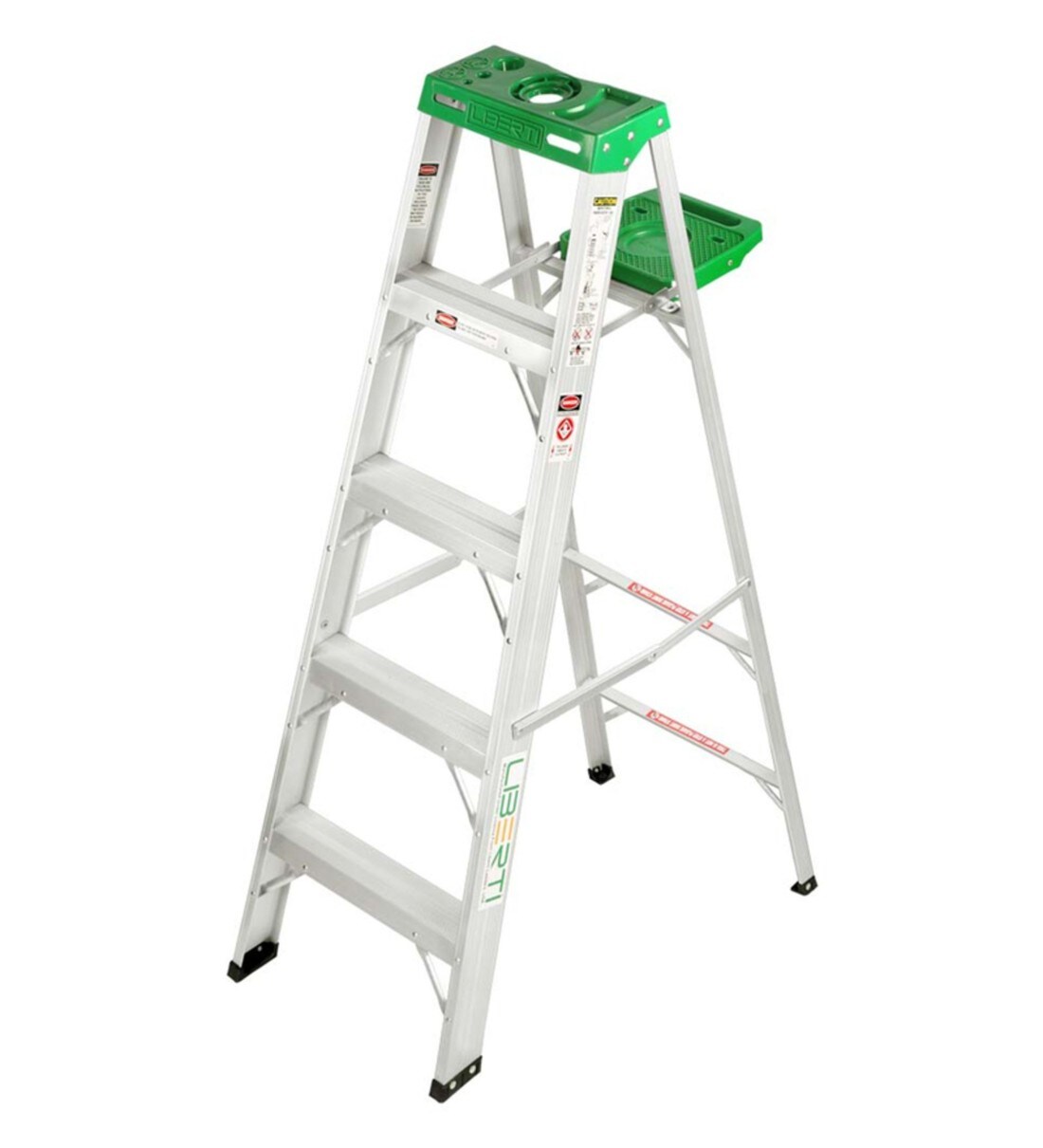Buy Liberti Aluminium 4 Steps 5 FT Ladder Online - Step Ladders - Step ...