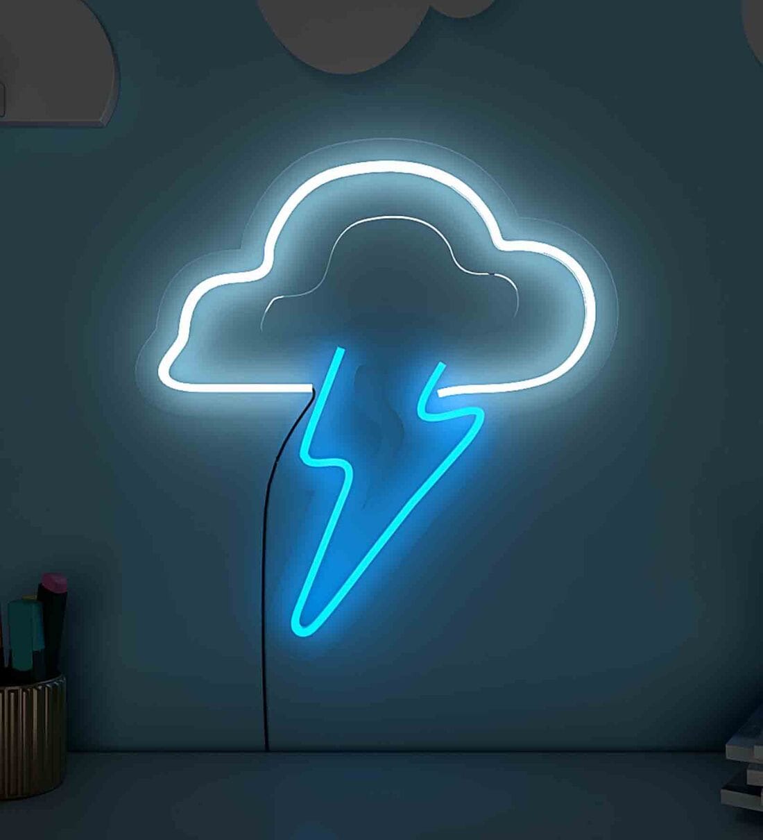 Buy Lightening Cloud LED Neon Light (Available in multiple colors) at ...