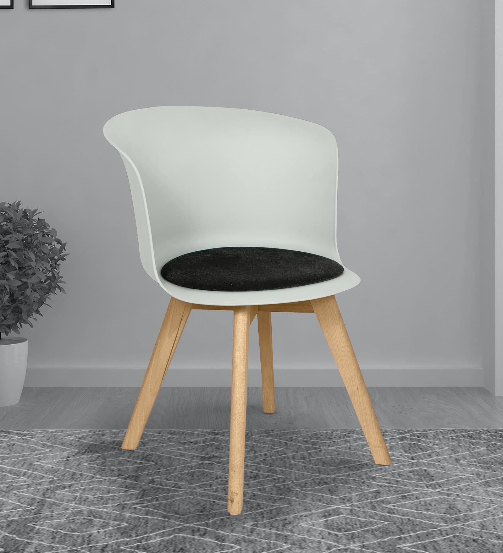 Buy Lina Cafe Chair in White Colour by Creative Seating System at 12% ...