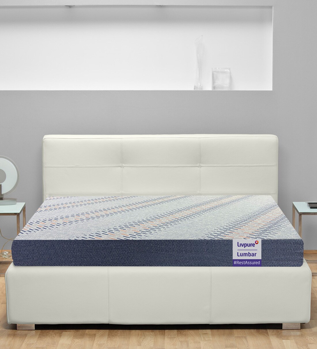 Buy Lumbar 4 inch HR Foam Single Mattress Online - Single Foam ...
