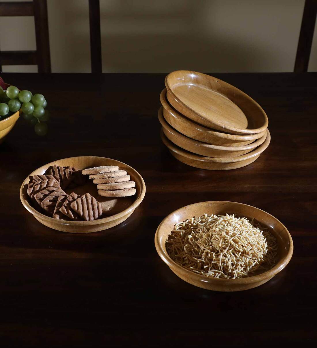 Buy Majestic 7 Inch Yellow Stone (Set of 6) Quarter Plate at 54% OFF by ...