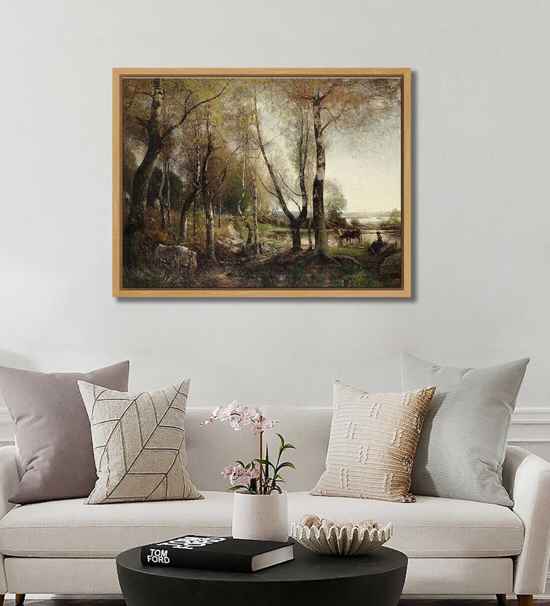 Buy Marken Teak Canvas Framed 18 x 24 Art Print By Empyrean Art at 32% ...