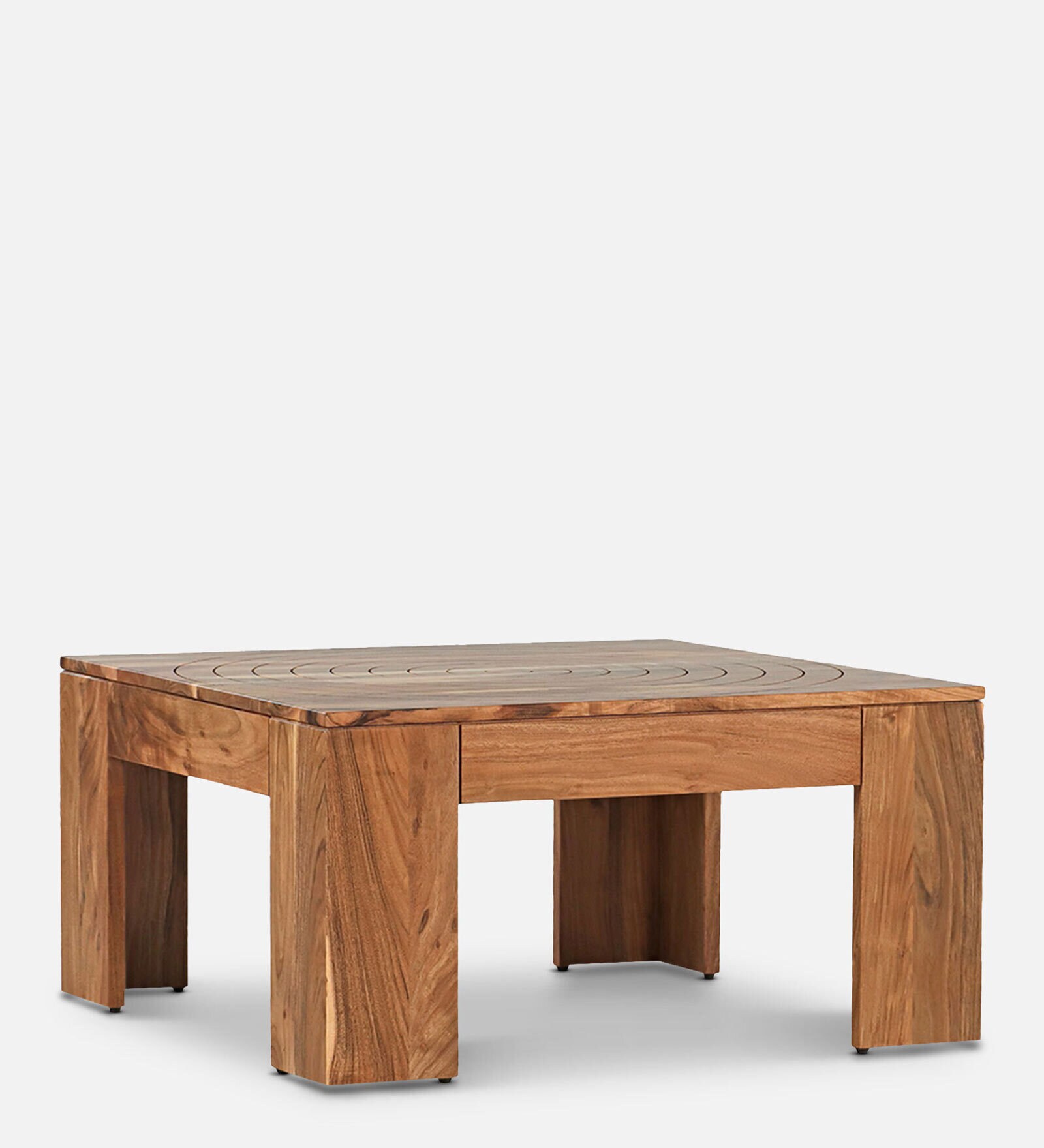 Buy Mellow Coffee Table in Natural Colour by Furnmill Online ...