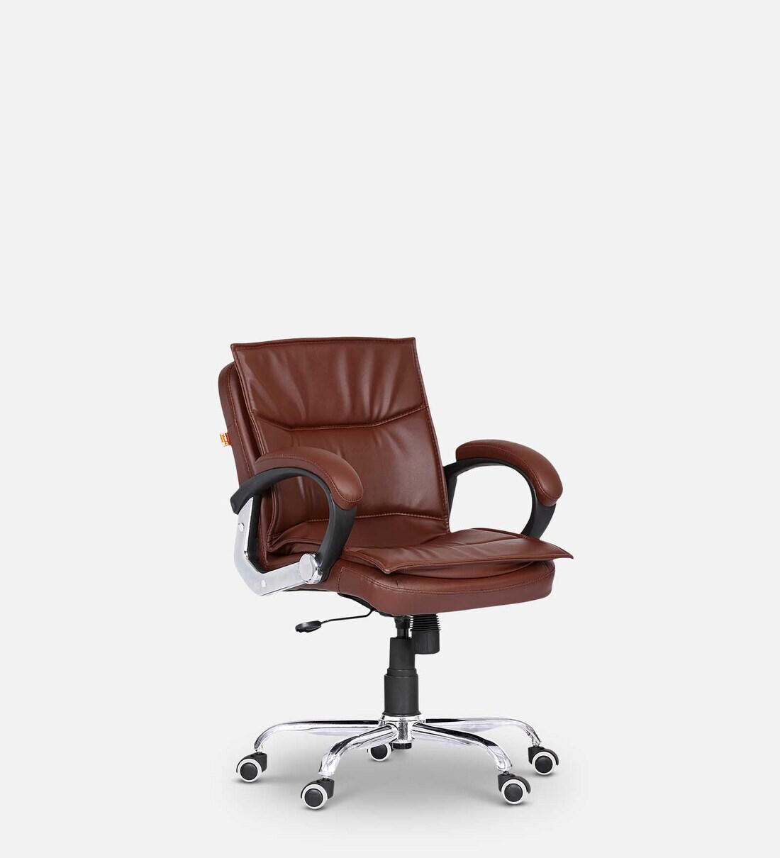 Buy Miller Mid Back Executive Chair in Brown Colour at 15% OFF by Da ...