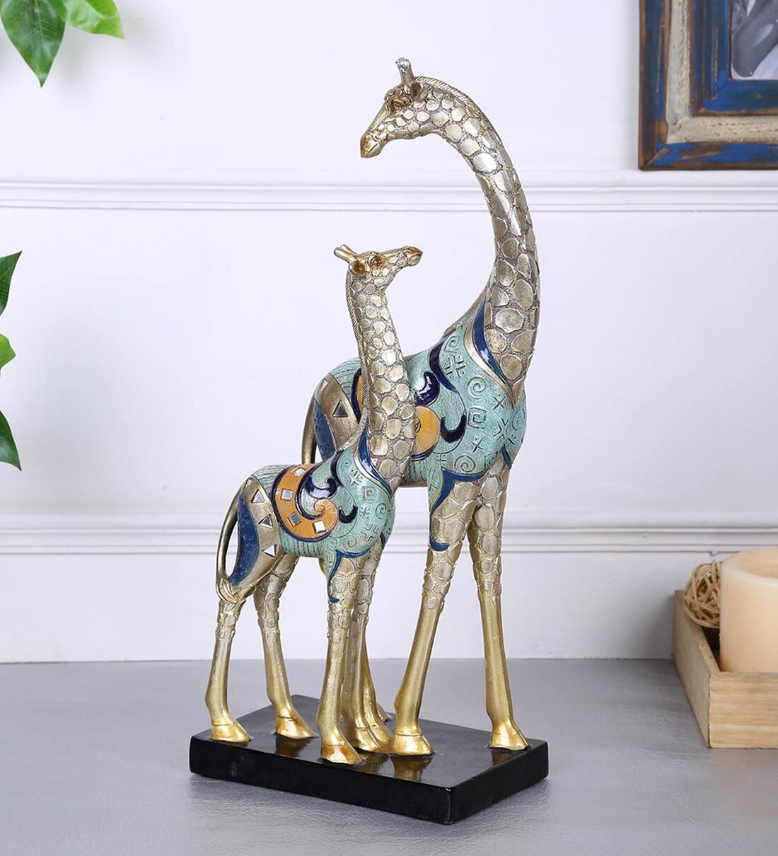 Buy Mother and Baby Giraffe Statue by TAYHAA at 63% OFF by Tayhaa ...
