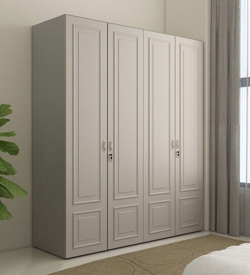 Buy 4 Door Wardrobe for Bedroom Online at Best Price in India