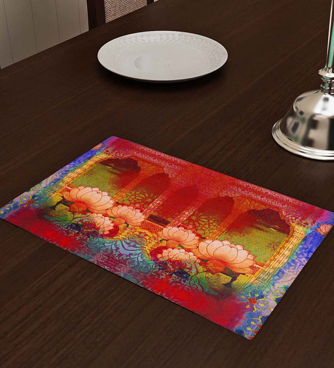 Buy Skye (12x18) Multicolor Poly Cotton (Set of 6) Placemat at 76% OFF ...