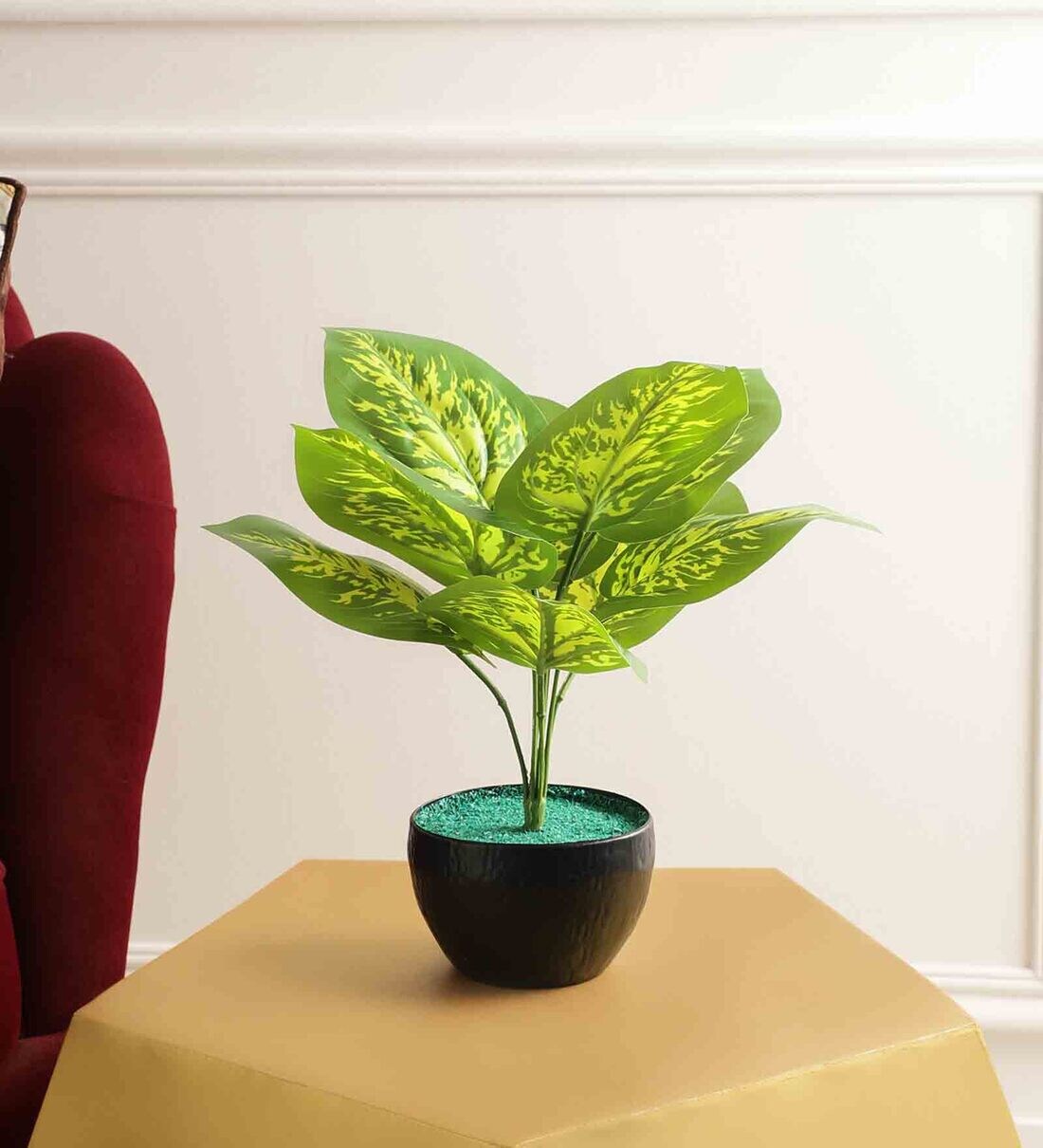 Buy Multicolour Polyester and Plastic Artificial Plants By Foliyaj at ...