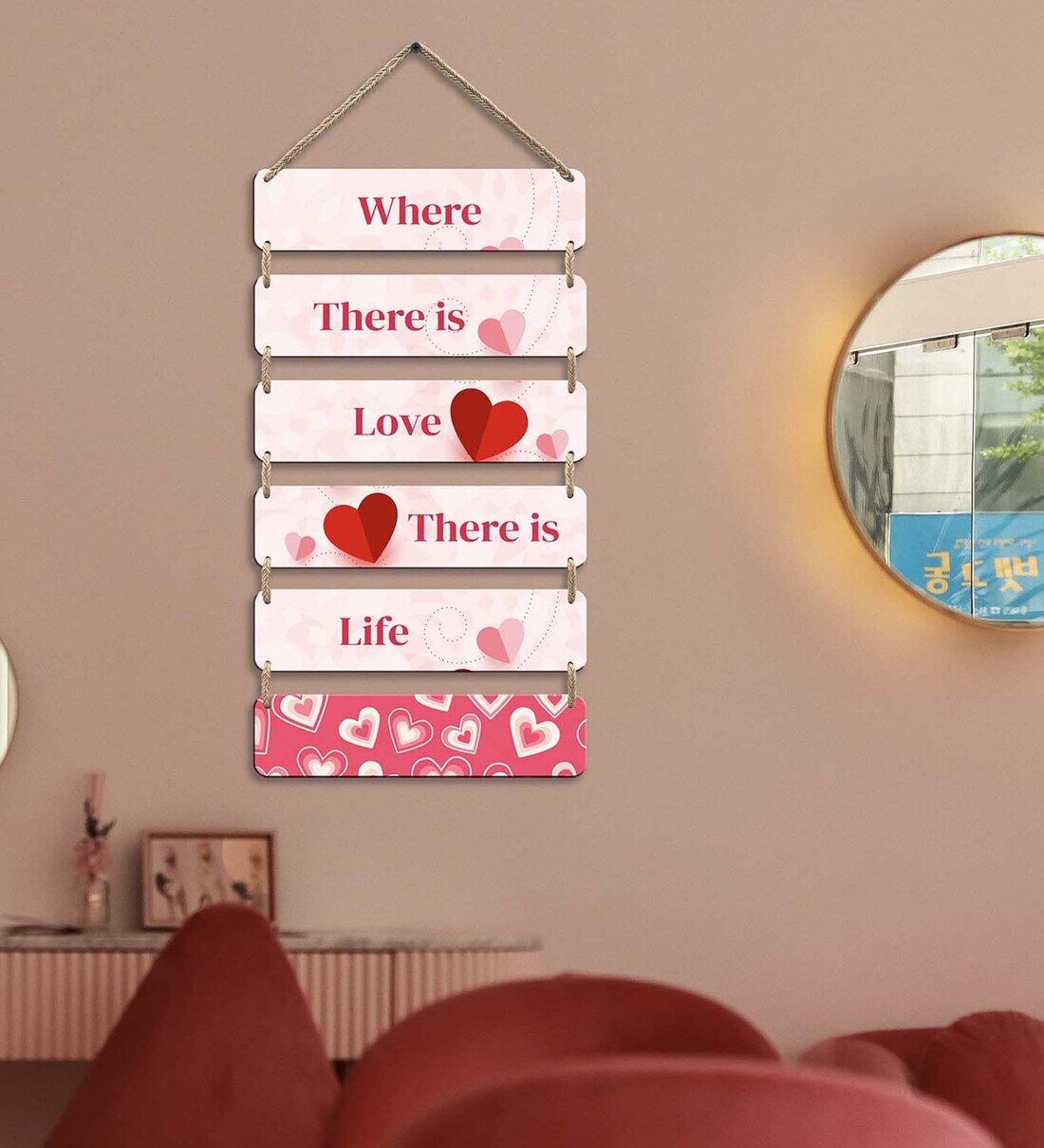 Buy Multicolour Wooden Wall Hanging By Sehaz Artworks Online - Wooden ...