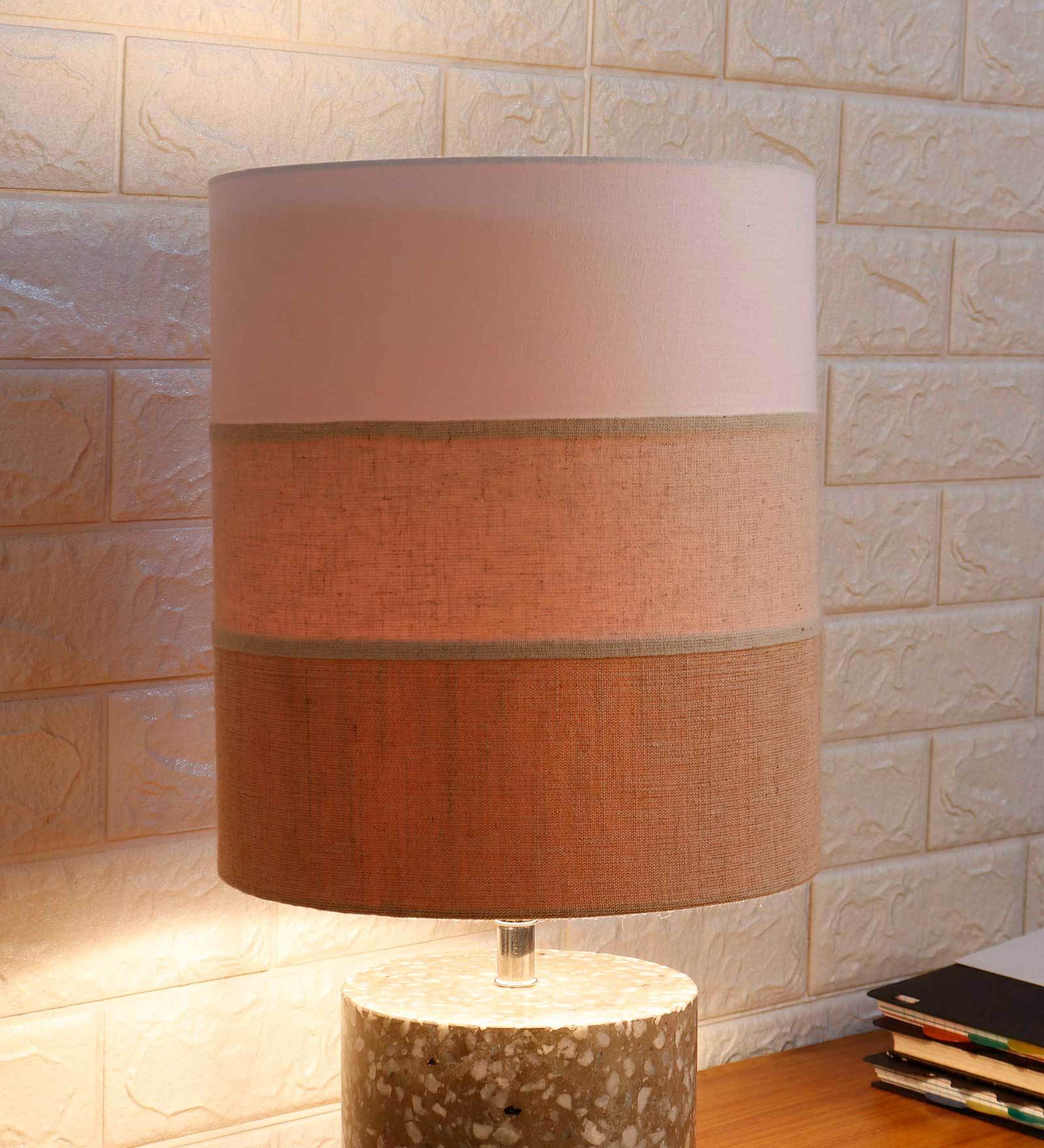 Buy Multi-Color Fabric Drum Lampshade By Grated Ginger Online - Digital ...