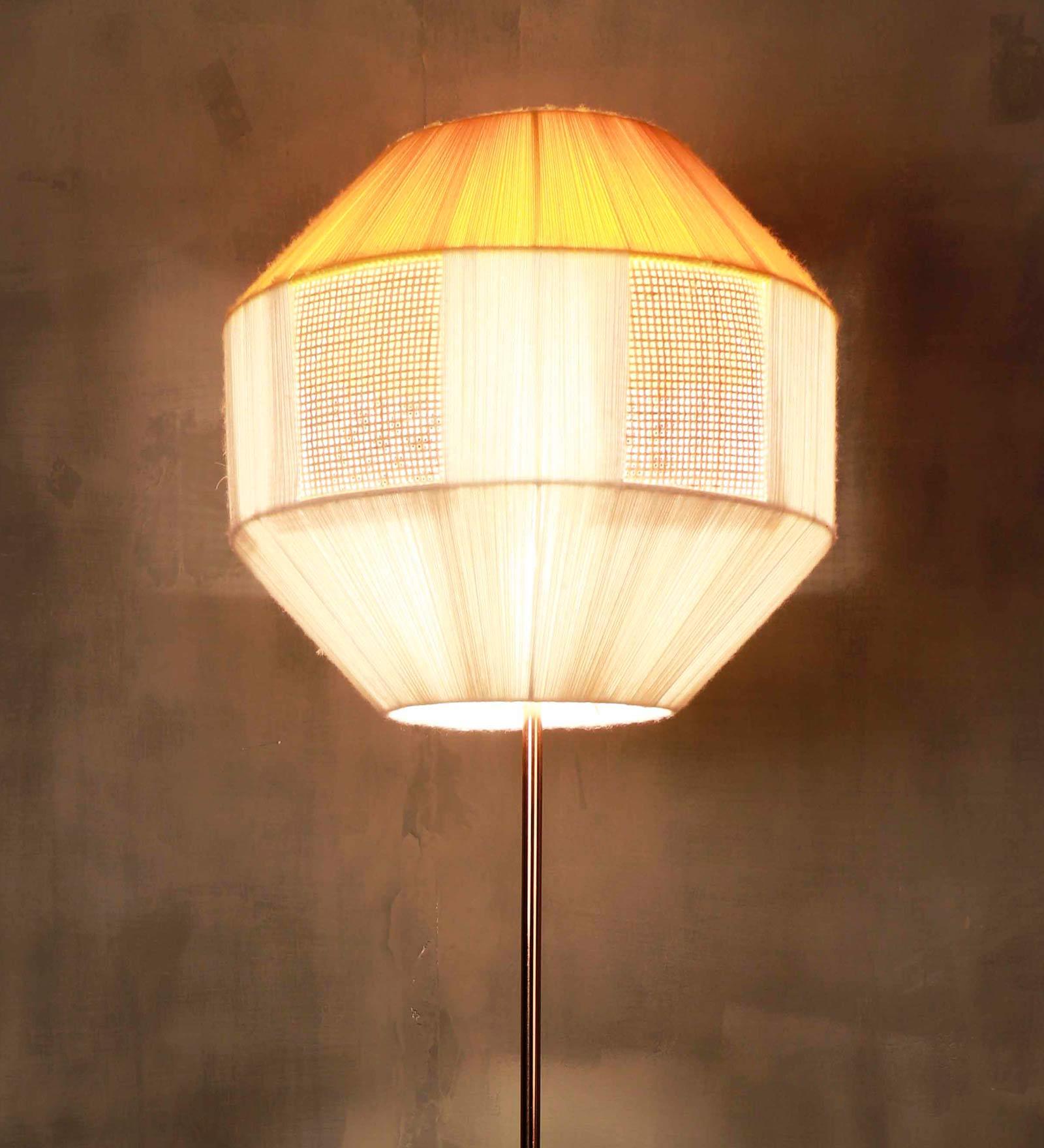 Buy Vigo Multicolour Yarn Designer Lampshade By Grated Ginger Online ...