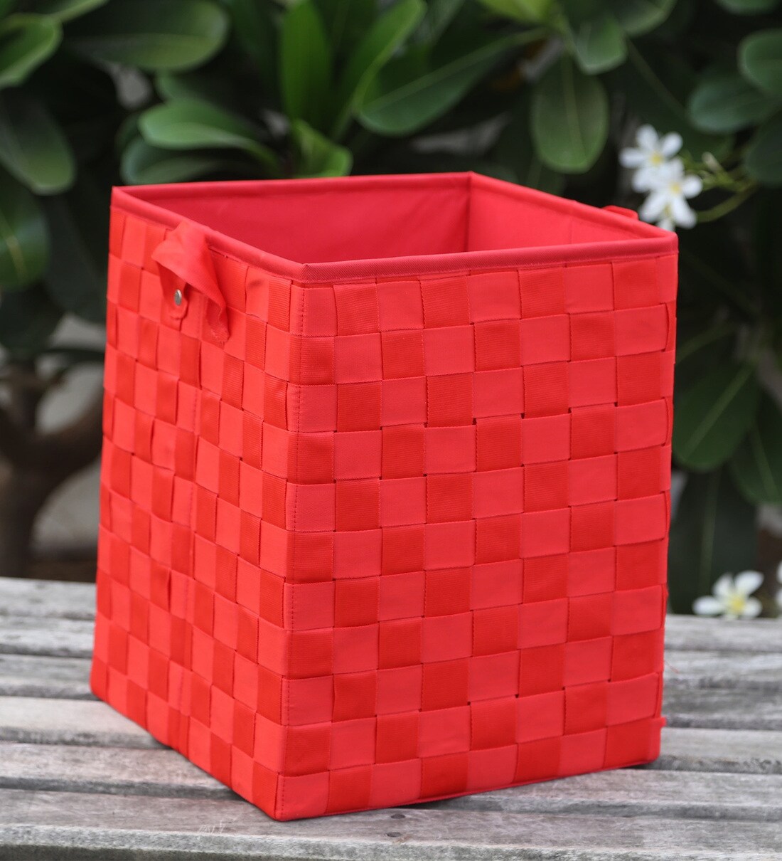 Buy 50 Ltr Fabric Laundry Basket In Red By My Gift Booth at 28% OFF by ...