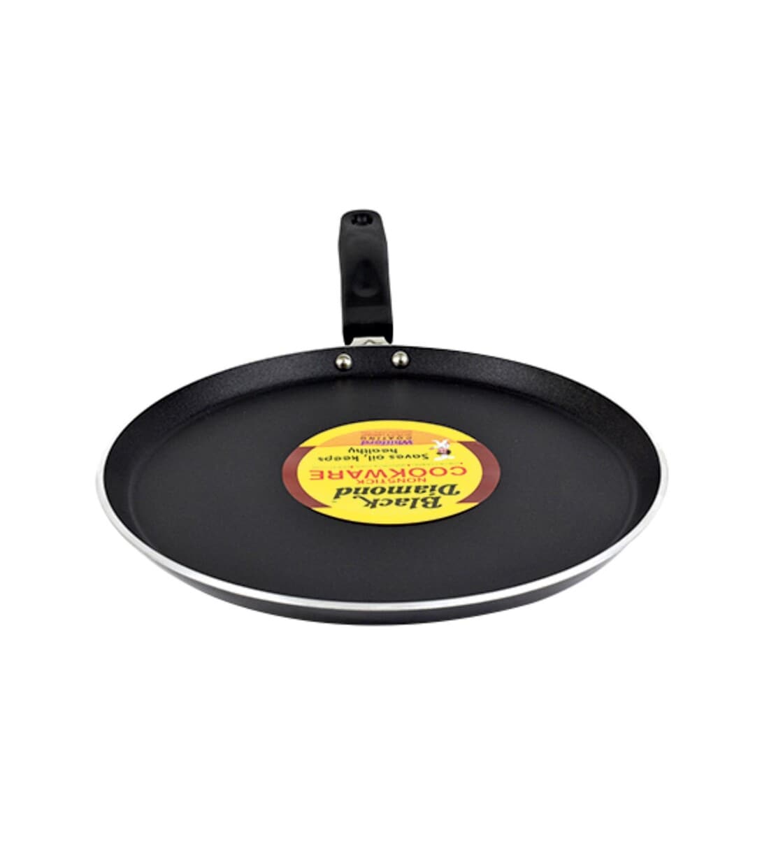 Buy Dario 11.4 Inch Non- Stick Black Aluminium Dosa Tawa Online - Tawas ...