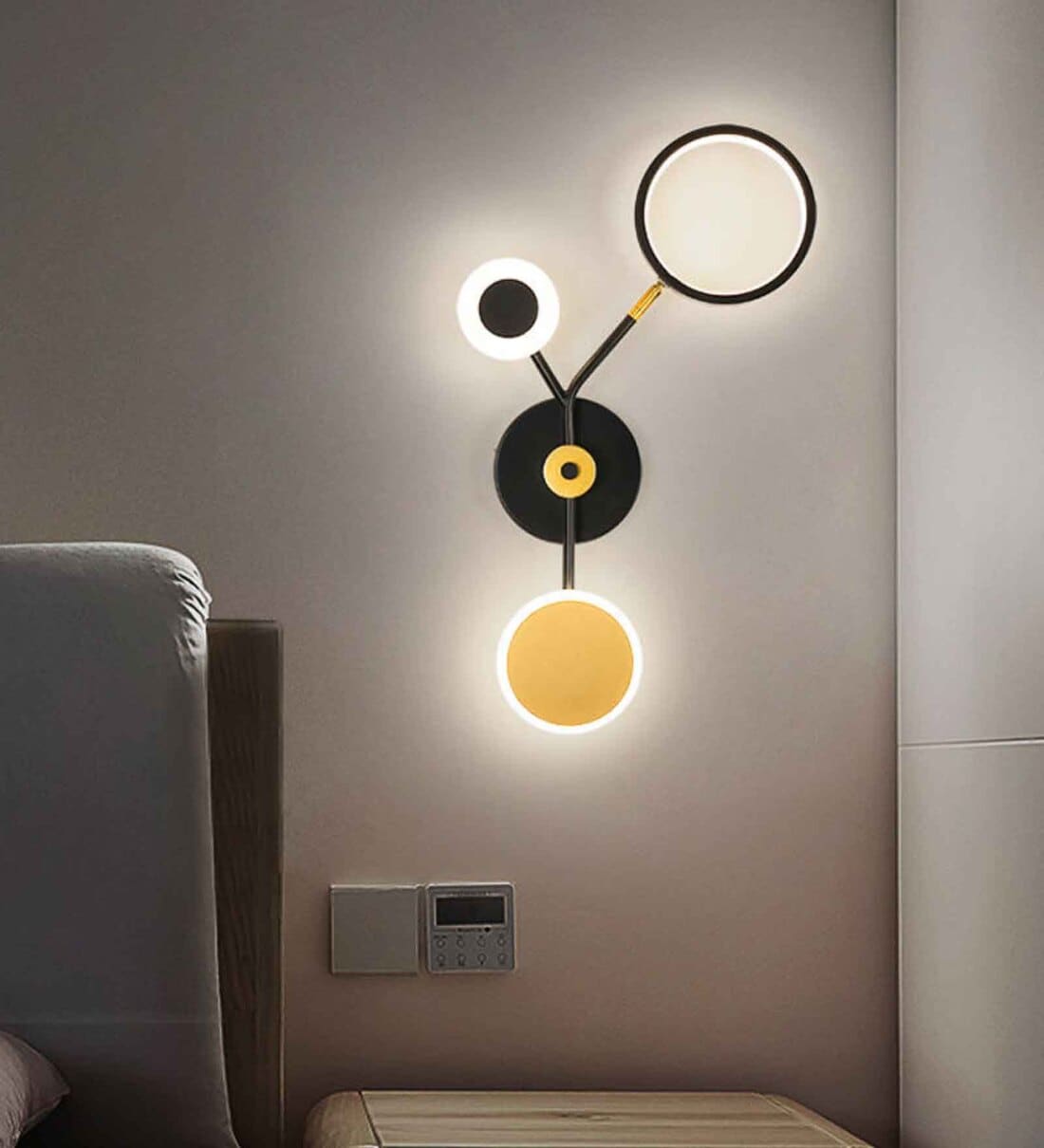 Buy Nova Black Metal Wall Light By Smartway Lighting Online - LED Wall ...