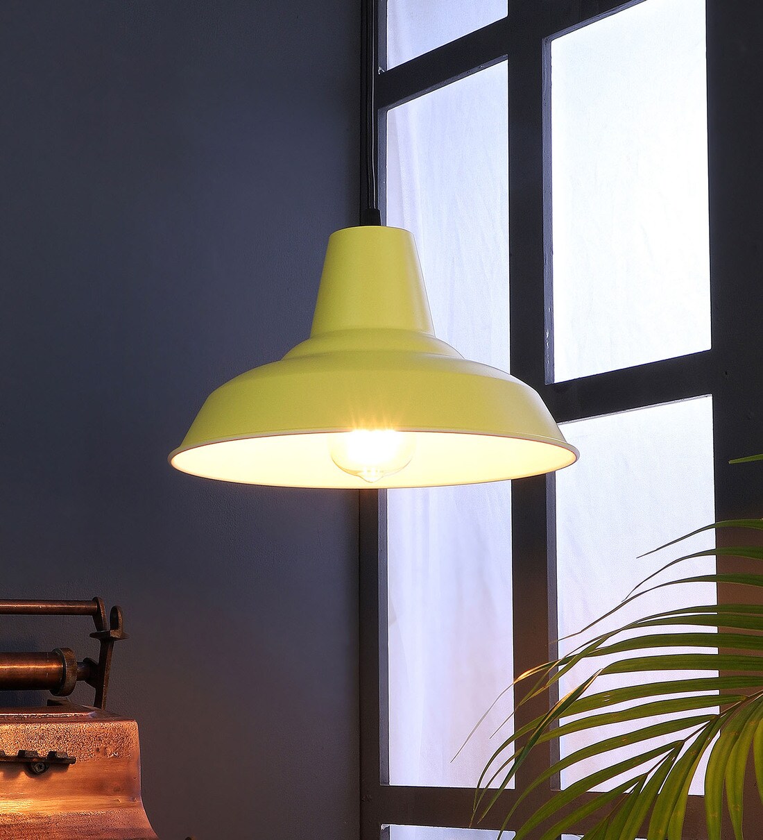 Buy Fizz Opi Yellow Metal Hanging Light by SS Lightings at 67% OFF by ...