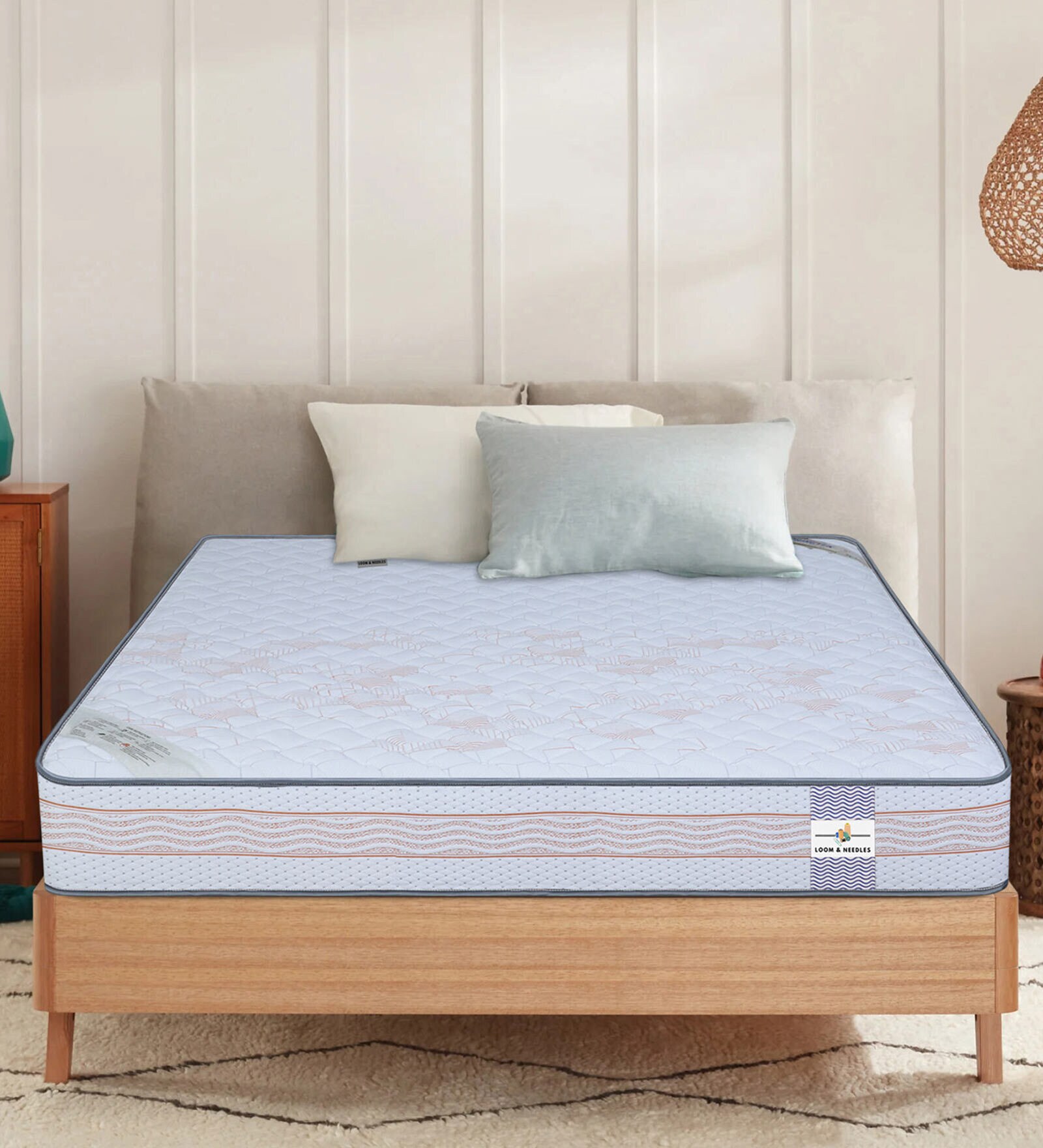 Buy Ortho 8 inch Rebonded Foam Single Mattress at 55% OFF by Loom ...