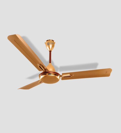 Buy Orient Electric Quasar Ornamental 1200mm Ceiling Fan (Golden ...