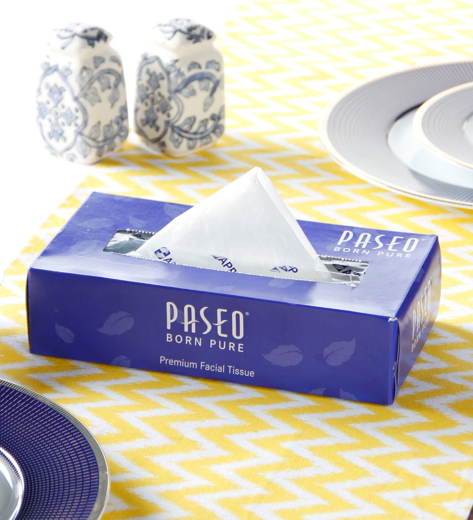 Buy Paseo Born Pure Premium Facial Tissue - Set Of 2 Online - Fabric ...