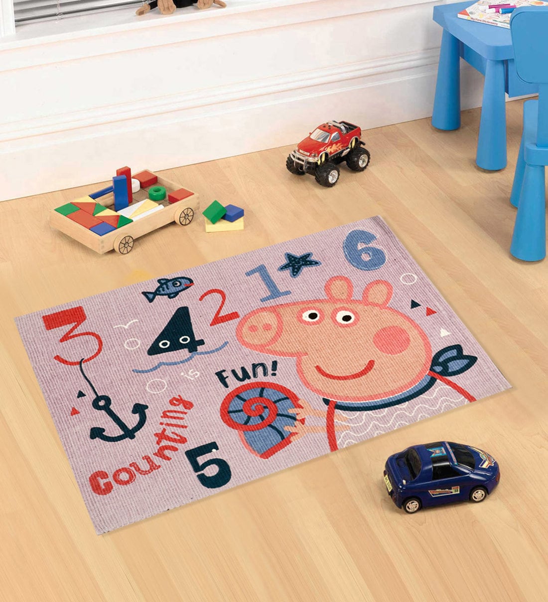 Buy Peppa Pig Counting Mat Pack of 5 in Pink by Saral Home Online ...