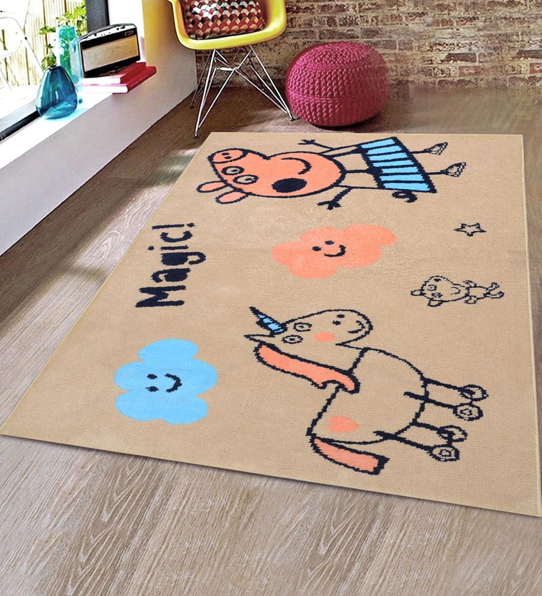 Buy Peppa Pig Magic Carpet in Multicolour by Saral Home Online - Kids ...