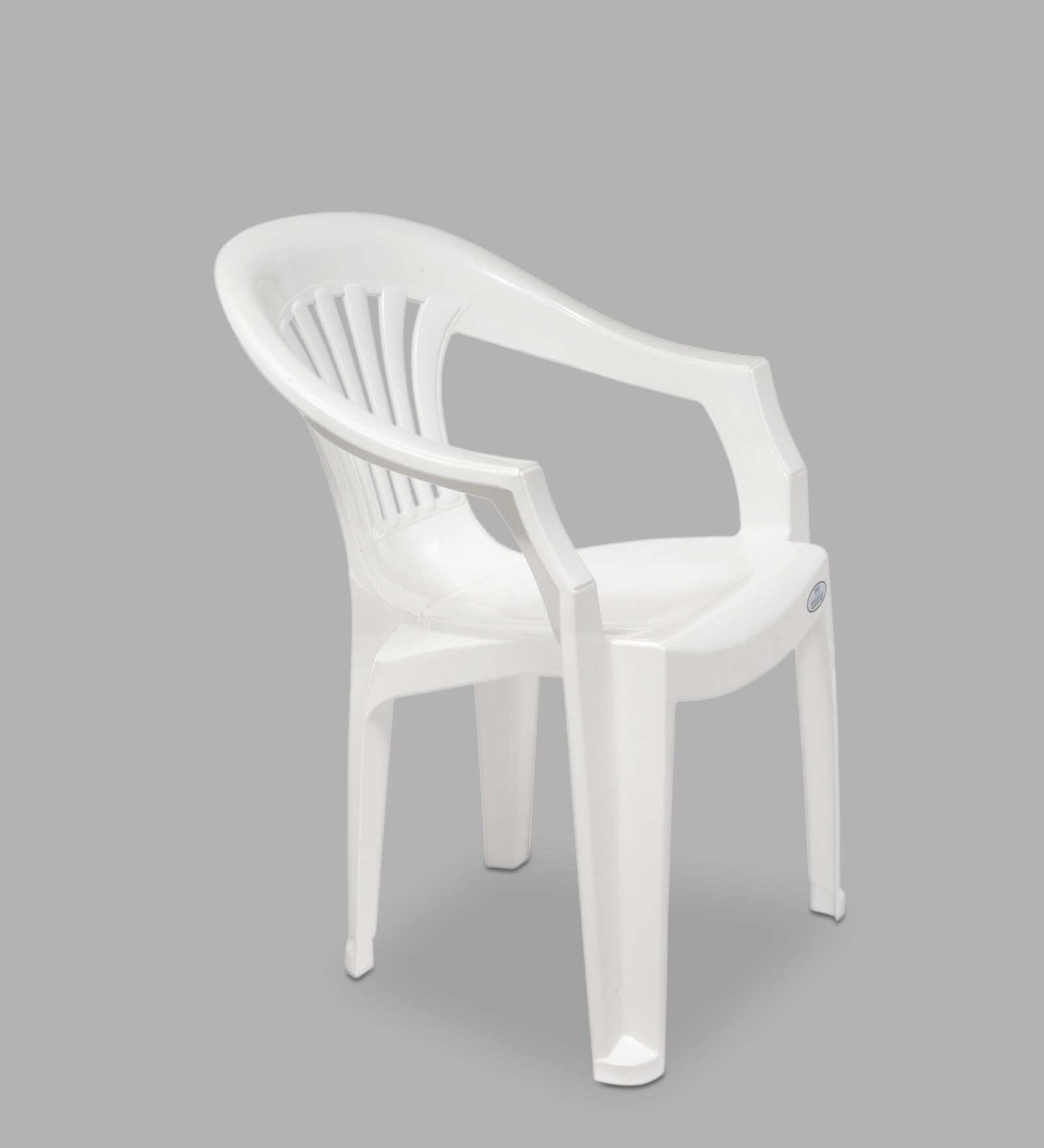 Buy CHR2101 Plastic Chair in Milky white Finish, Set of 2 at 10% OFF by ...
