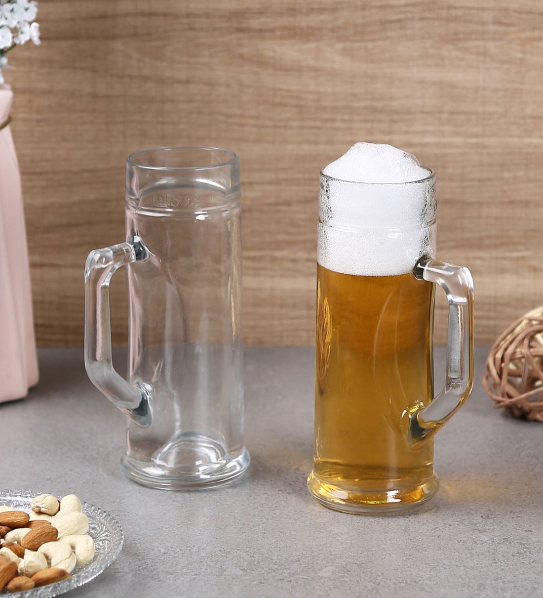Buy Russell 330ml Glass (Set of 2) Beer Mug Online - Beer Mugs - Beer ...