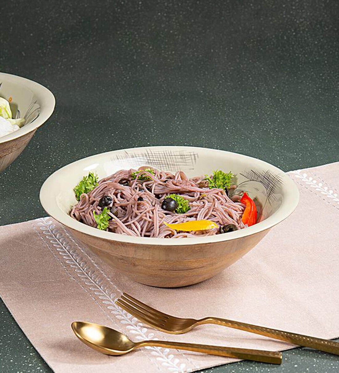 Buy Pulp Conical- Small 500ml White MDF Serving Bowl Online - Serving ...