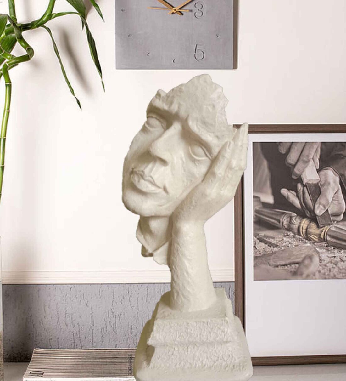 Buy Real Thinker Brown Polyresin Figurine at 45% OFF by TheKarak ...