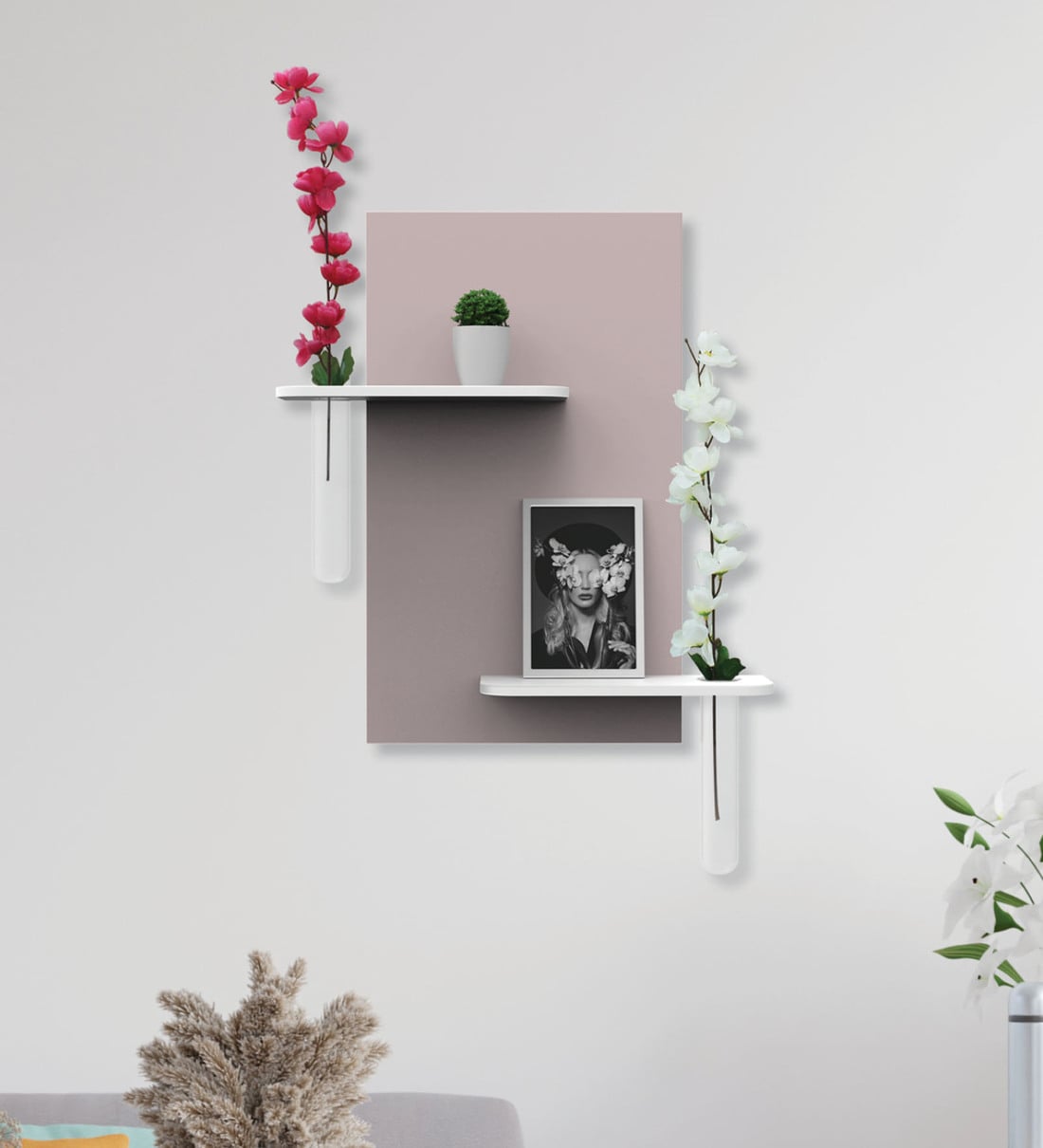 Buy Rectangle Floating Wall Shelve by Random at 41% OFF by Random ...