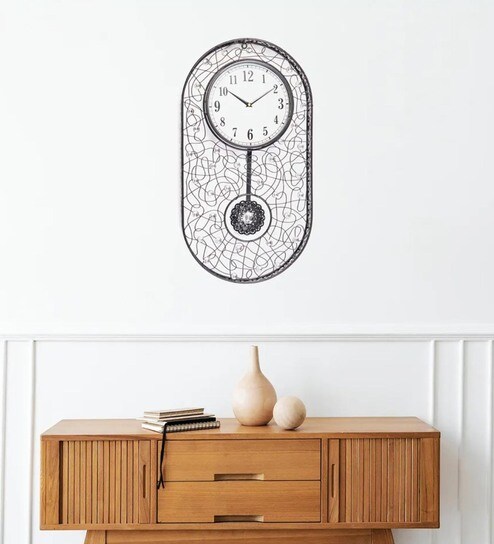 Pendulum Clock: Buy Pendulum Wall Clocks Online in India - Pepperfry