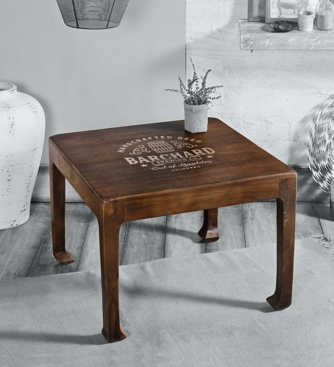 Buy Richard Coffee Table In Paintco Walnut Finish at 100% OFF by ...