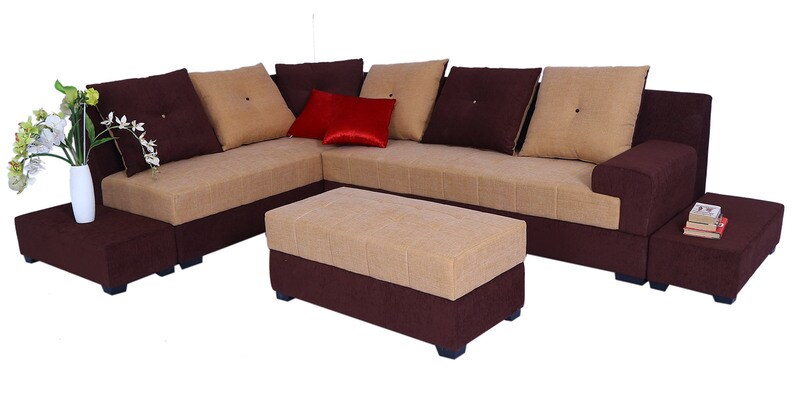 Two Sided Sofa Set | Baci Living Room
