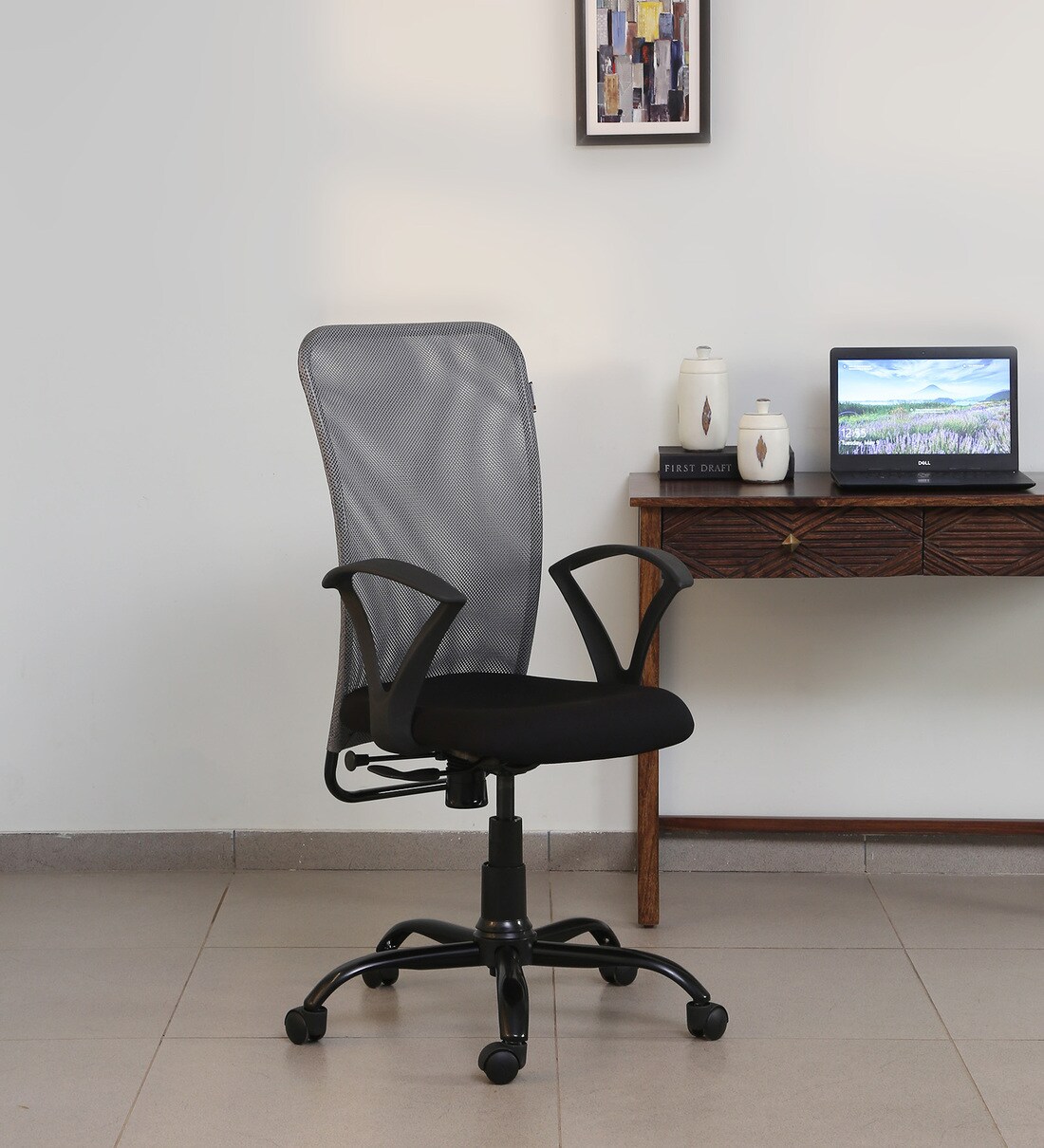 Buy Seoul Breathable Mesh Ergonomic Chair in Bold Grey Colour at 32% ...