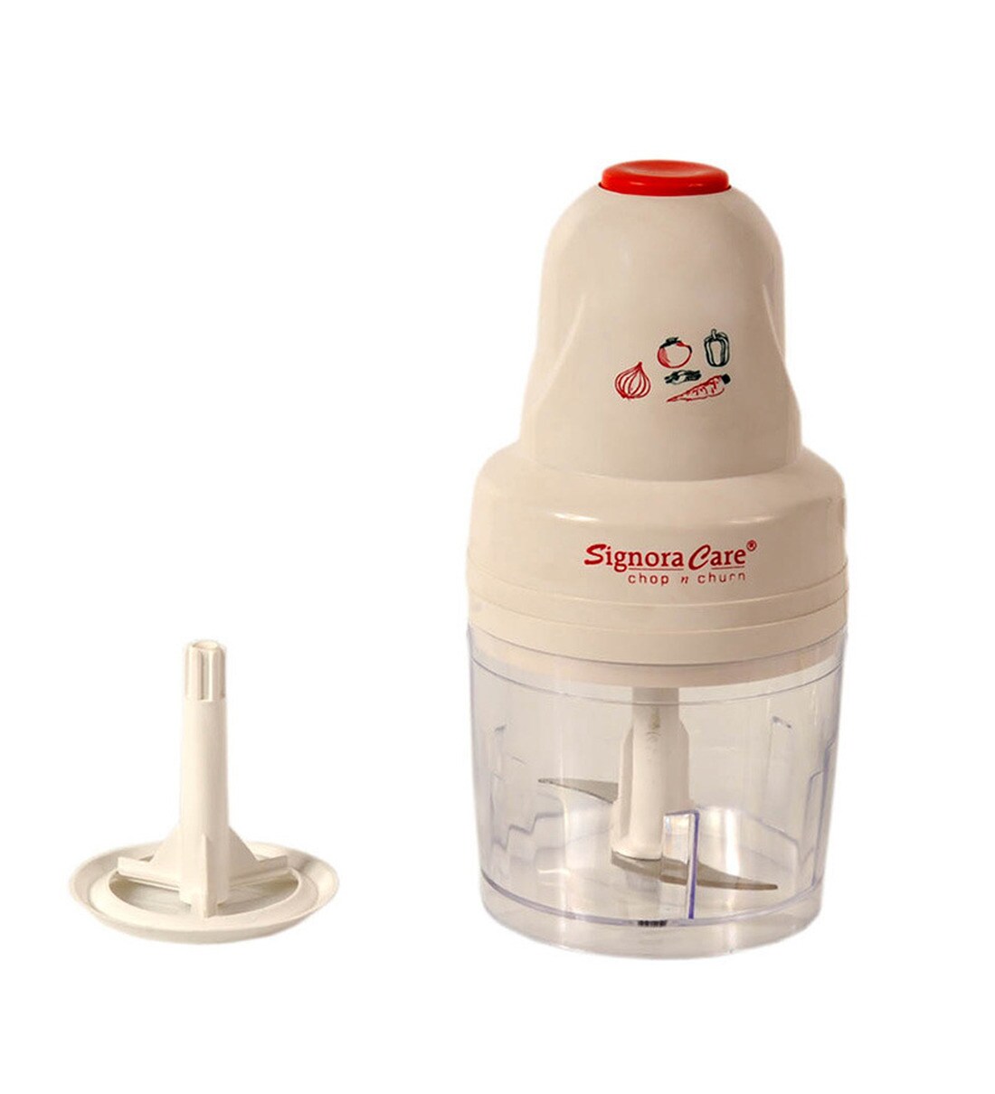 Buy Signoracare 200W Cream Electric Chopper (Model No:SCSCH-205) Online ...
