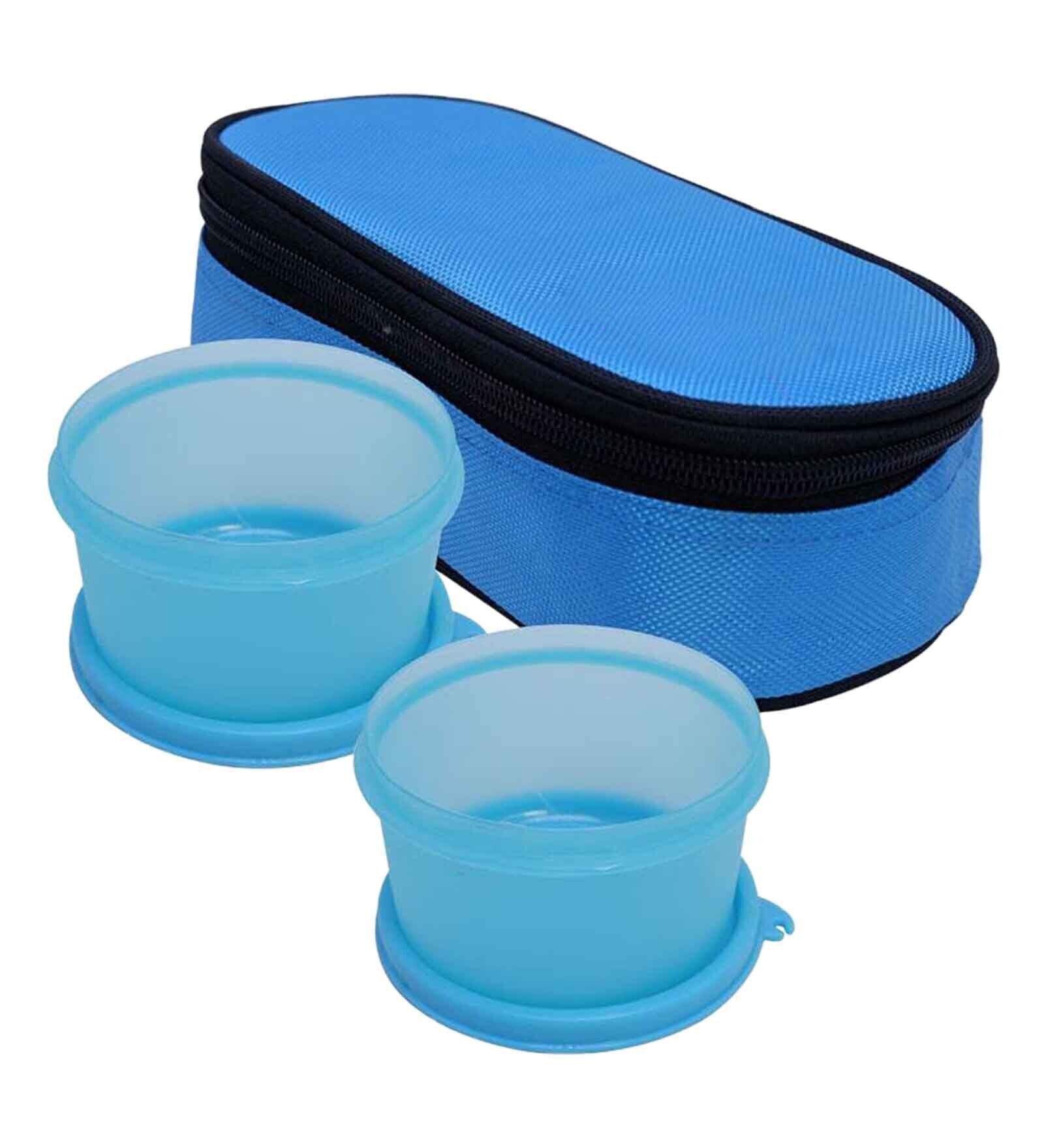 Buy Sky Blue Plastic Lunch Box at 50% OFF by Kuber Industries | Pepperfry
