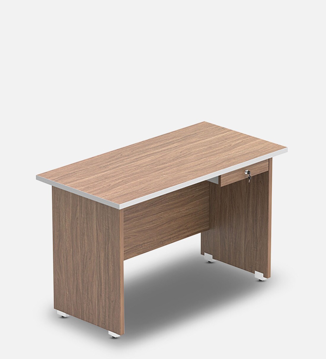 Buy SOS Multi Desk Study Table with Drawer in Persian Walnut Finish at ...