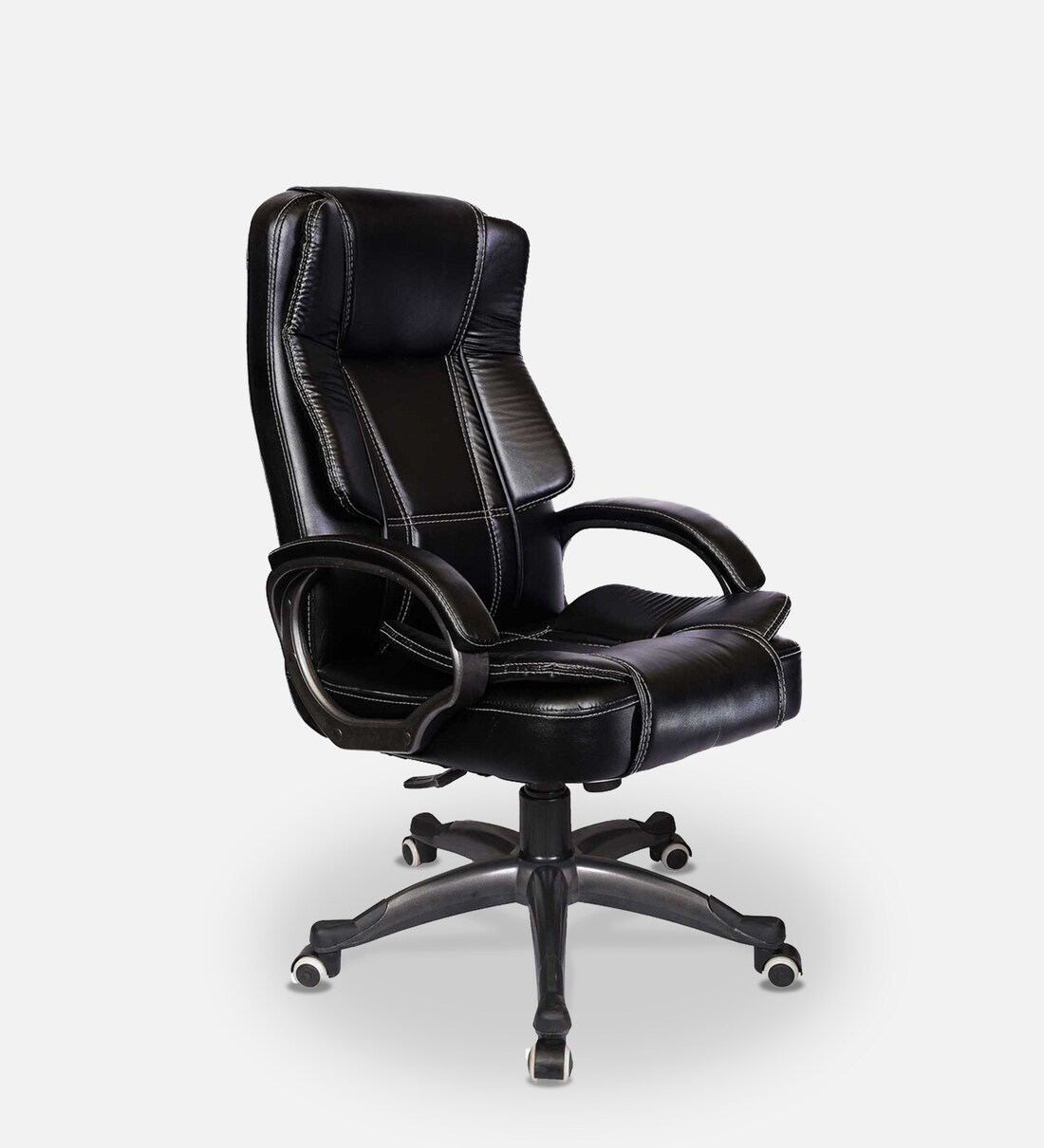 Buy SpaceX Leatherette Executive Chair in Black Colour at 42% OFF by ...
