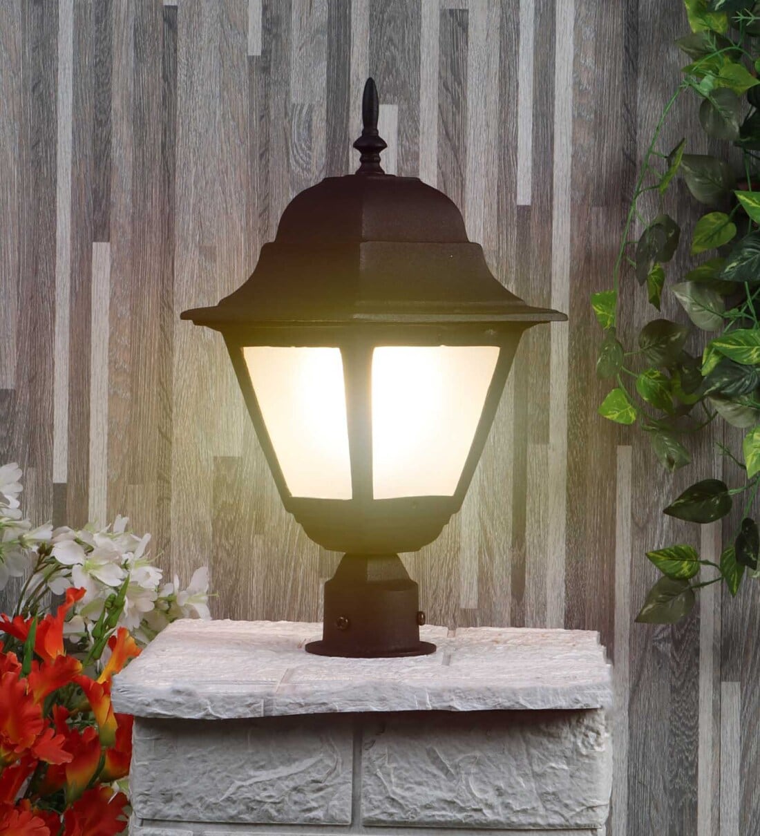 Buy Superscape Outdoor Lighting Gate Pillar Post Lighting Gl4852-M by ...