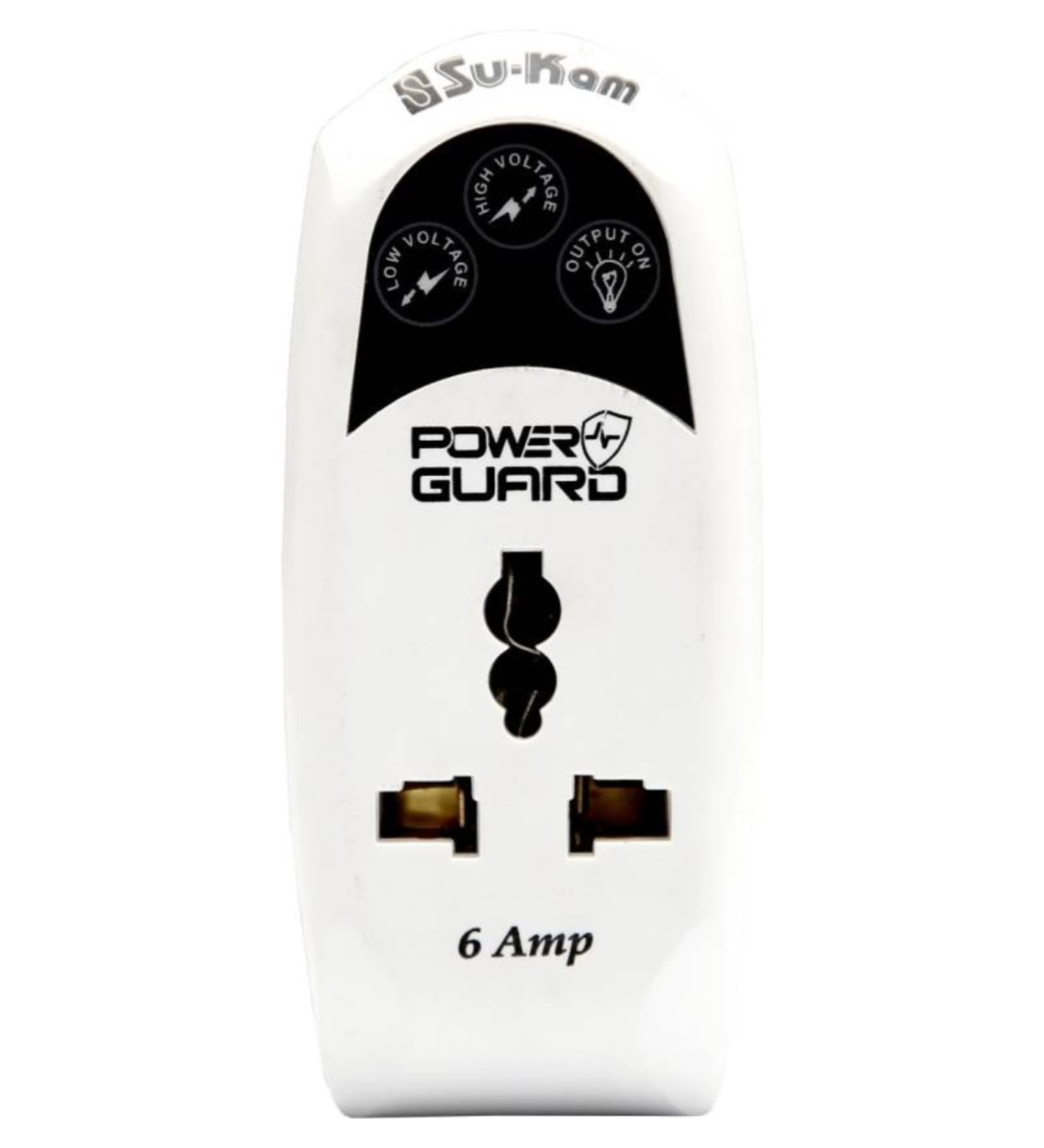Buy Su-Kam Power Guard 6Amp 2 Socket Surge Protector Online - Inverter ...
