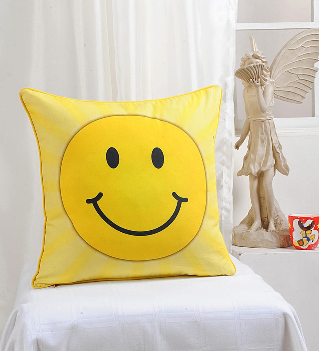 Buy Digital Print Kids Cushion Cover 16\X16\ (Set of 2) by Swayam at 18 ...