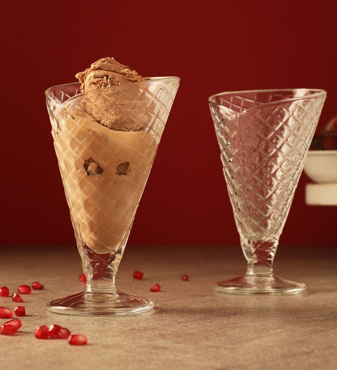 Buy Gelato Glass 200ml (Set of 2) Dessert Bowl at 41% OFF by The Decor ...
