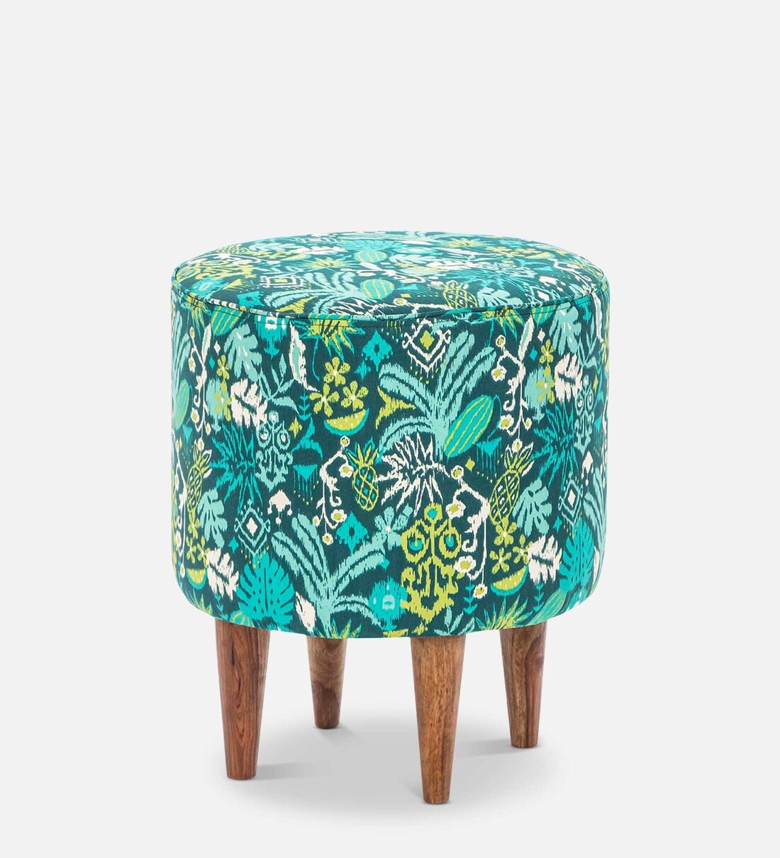 Buy The French Pouffe in Tropical Ikkat Design Online - Contemporary ...