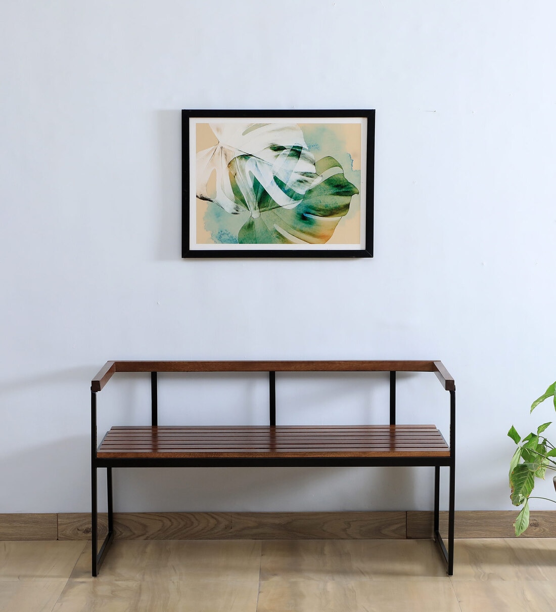 Buy Buckley Metal Settee in Black Colour Online - Settees - Settees and ...